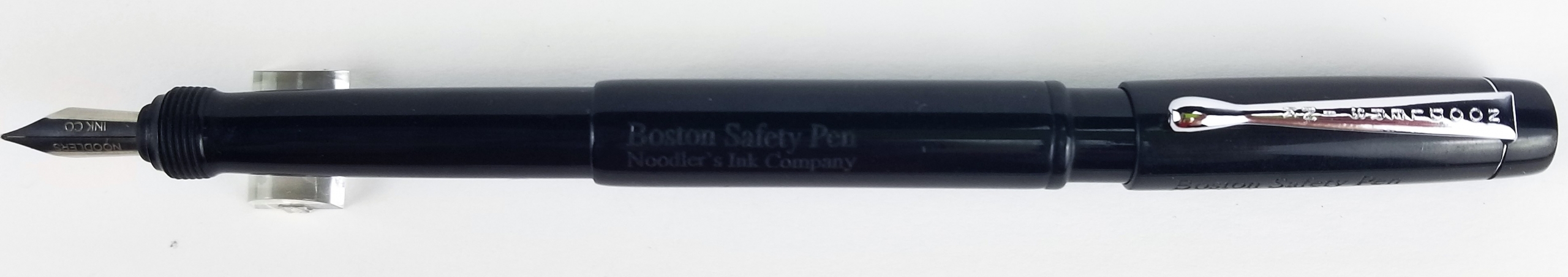 13001 Boston Safety Pen Black — Noodler's Ink